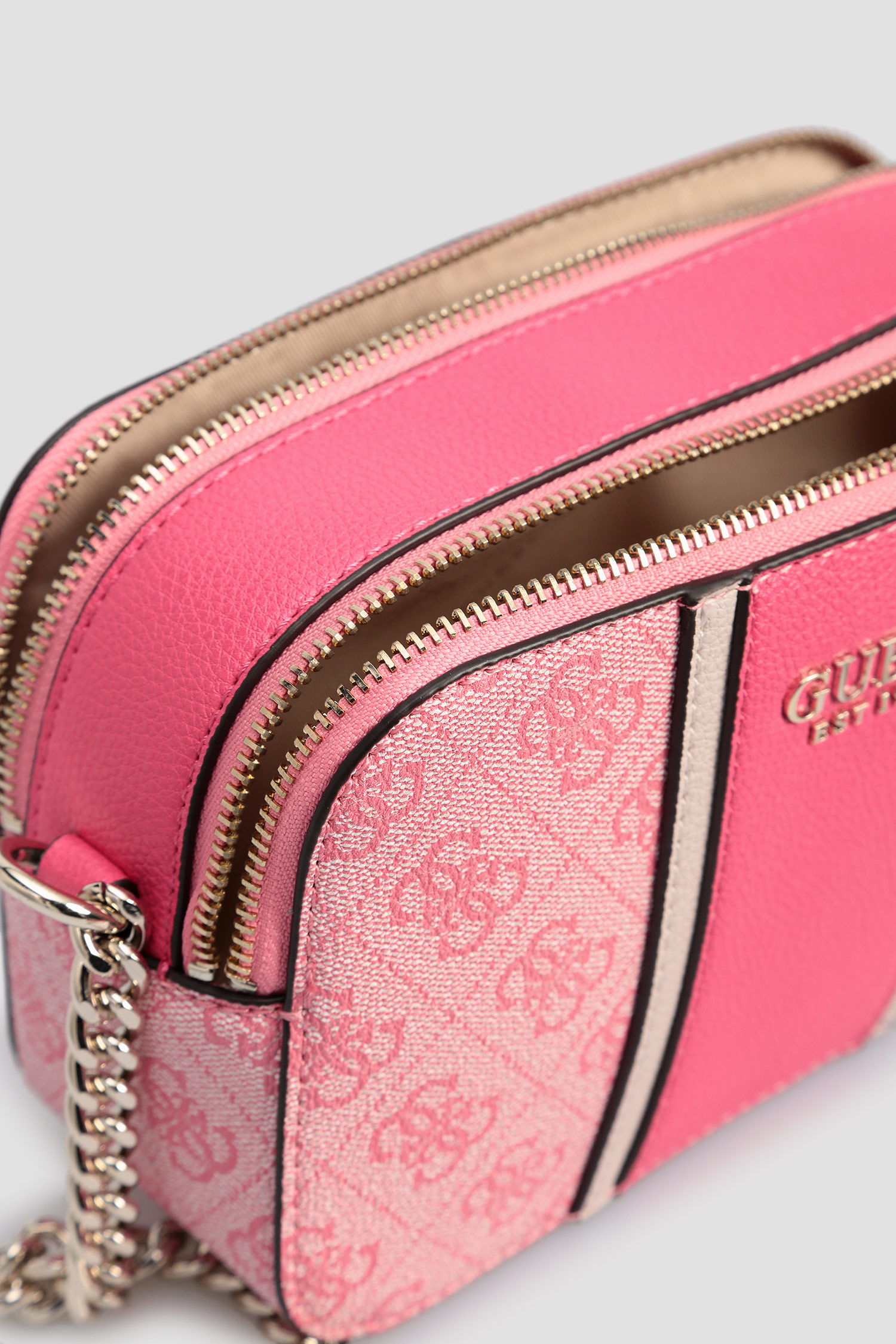Женская розовая сумка через плечо Guess HWSG77.37690;CHR — Ultrashop
