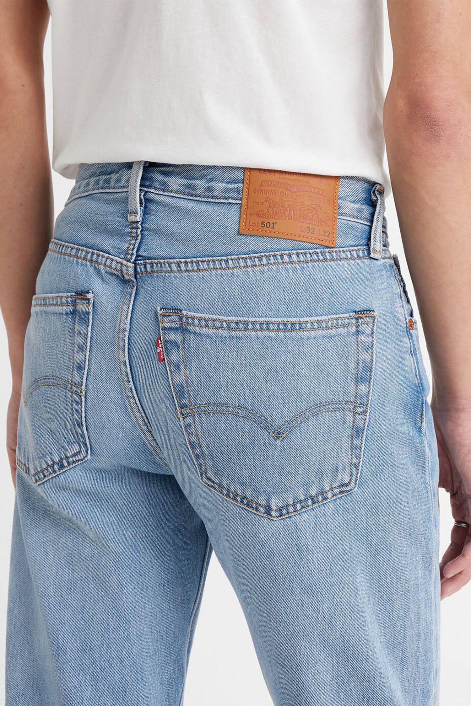 Чоловічі блакитні джинси 501® Levi’s® 00501;3410 — Ultrashop