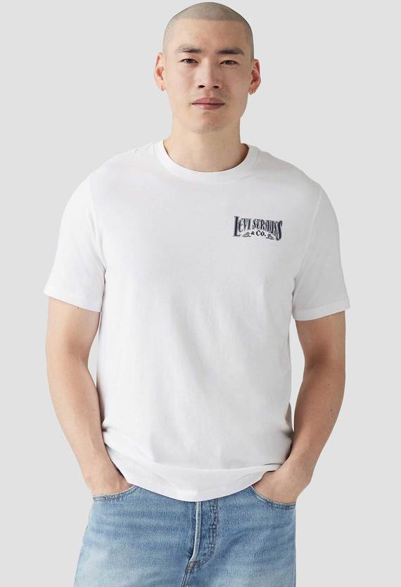 Мужская белая футболка Levi’s® 22491;1855 — Ultrashop