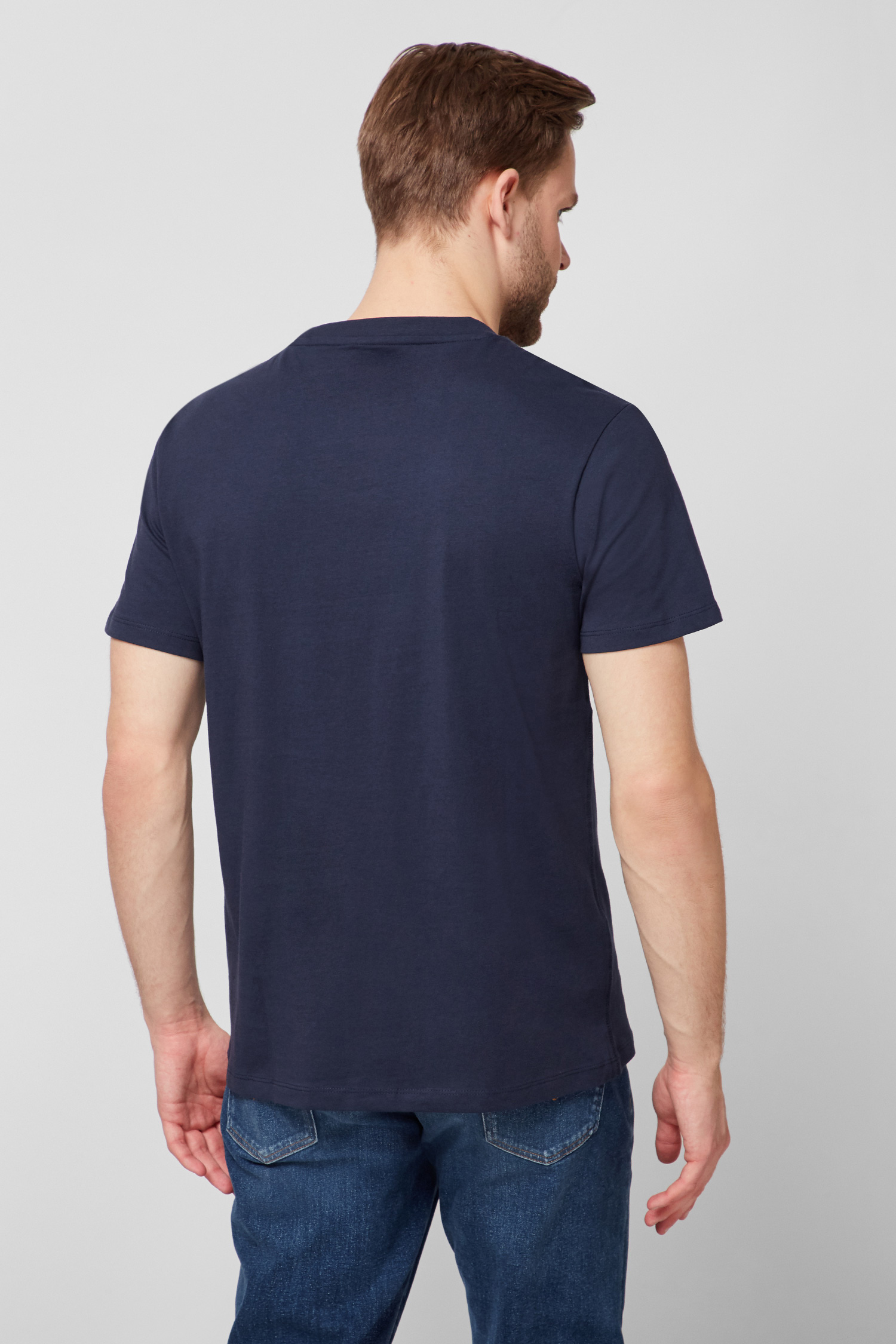 Чоловіча темно-синя футболка Guess M1RI72.K8FQ1;G77G — Ultrashop