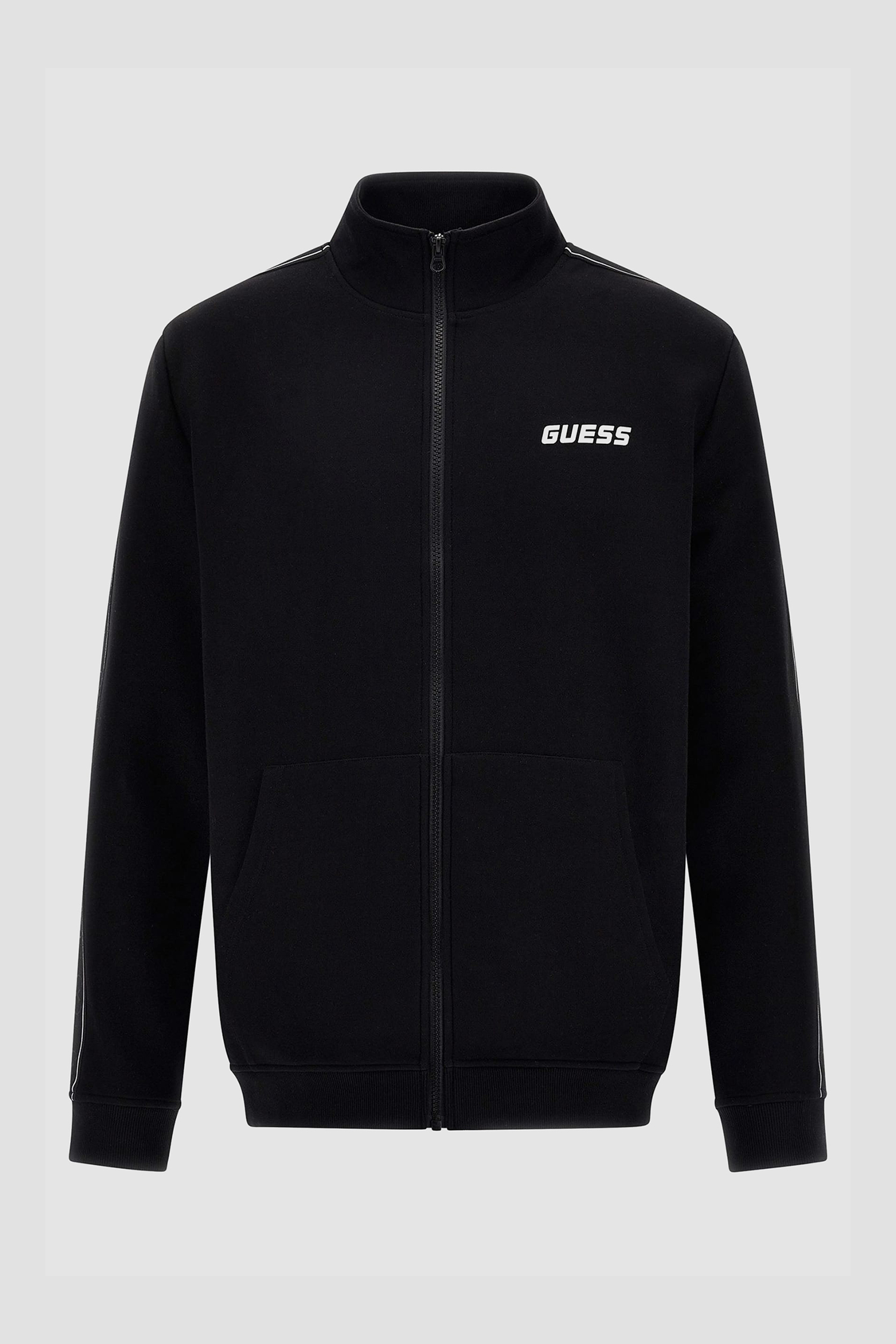 Мужская черная спортивная кофта Guess Z2YQ10.KB3P2;JBLK — Ultrashop