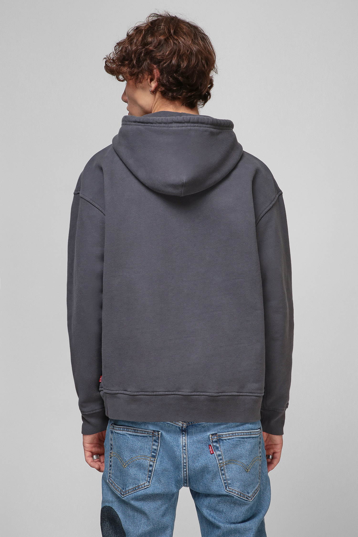 Мужское темно-серое худи Levi’s® 38479;0025 — Ultrashop