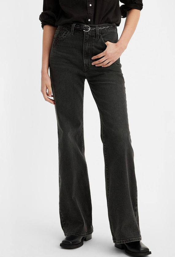 Жіночі чорні джинси Ribcage Bell Levi’s® A7503;0007 — Ultrashop