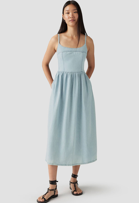 Жіноча блакитна сукня Levi’s® 001WB;0000 — Ultrashop