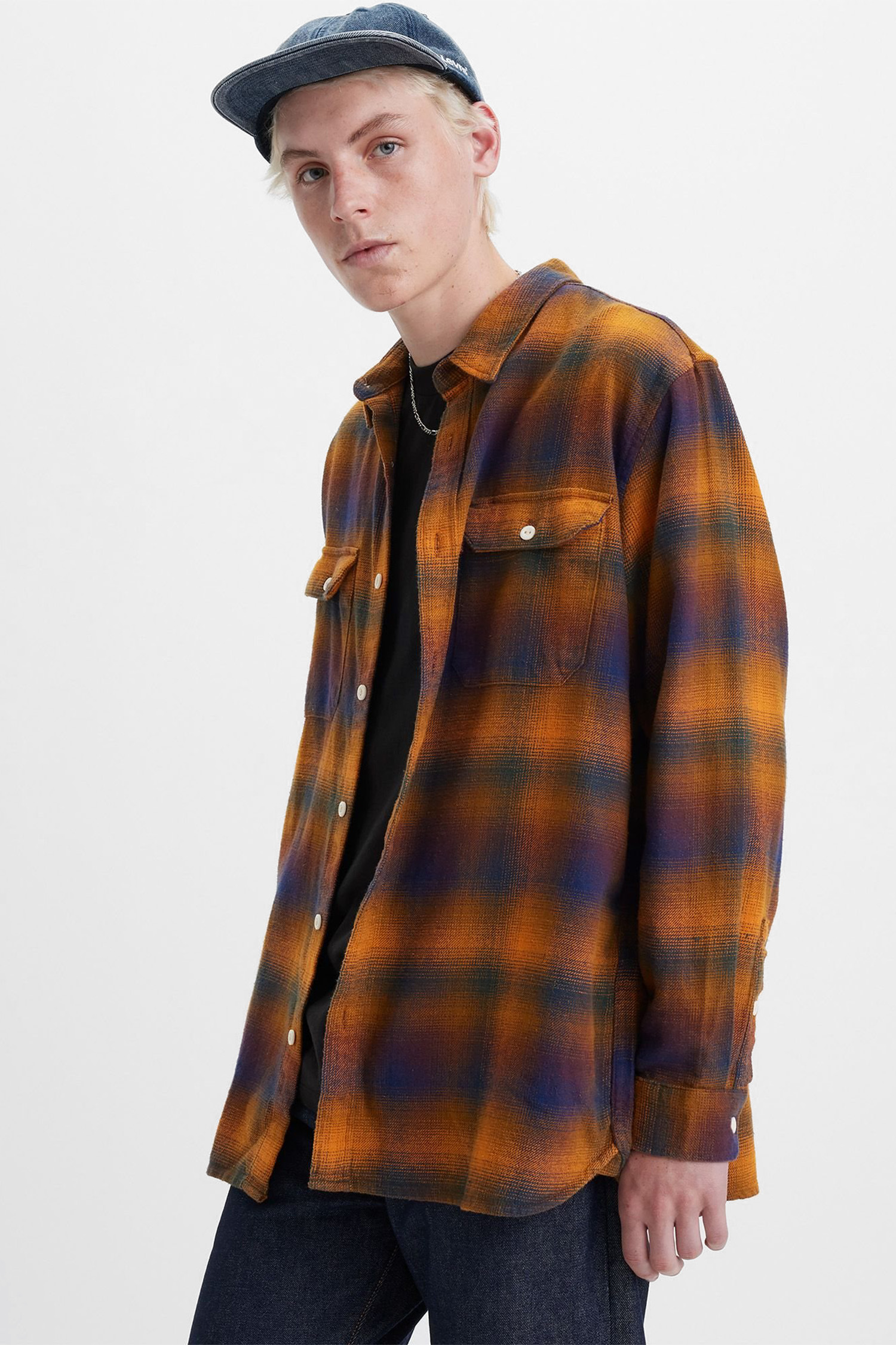 Мужская рубашка в клетку Levi’s® 19573;0215 — Ultrashop