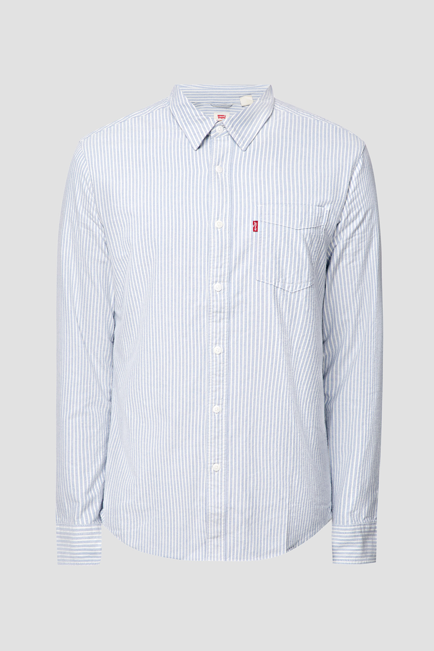 Чоловіча блакитна сорочка у смужку Levi’s® 85746;0015 — Ultrashop