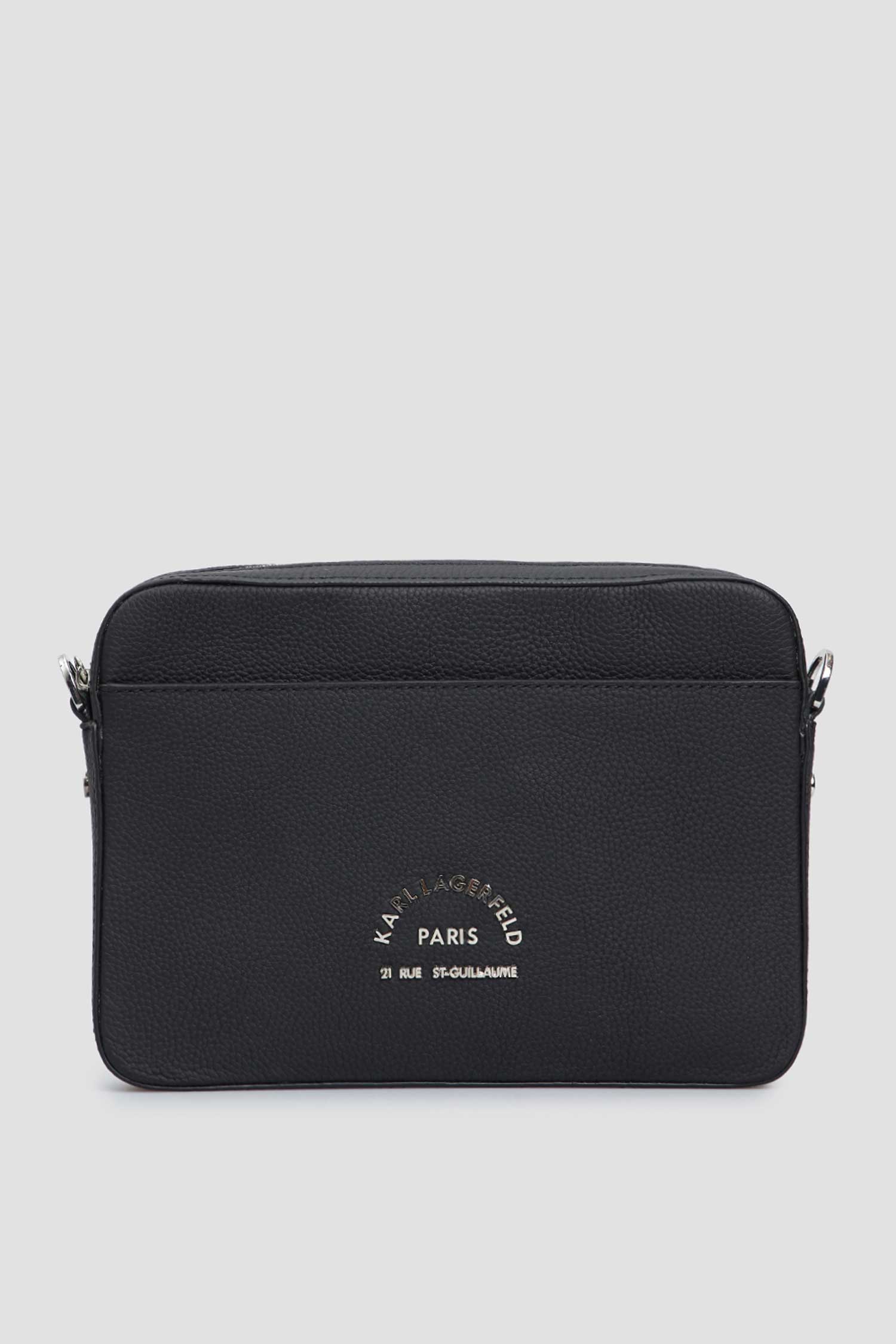 Чоловіча чорна шкіряна сумка Karl Lagerfeld 544451.815909;990 — Ultrashop