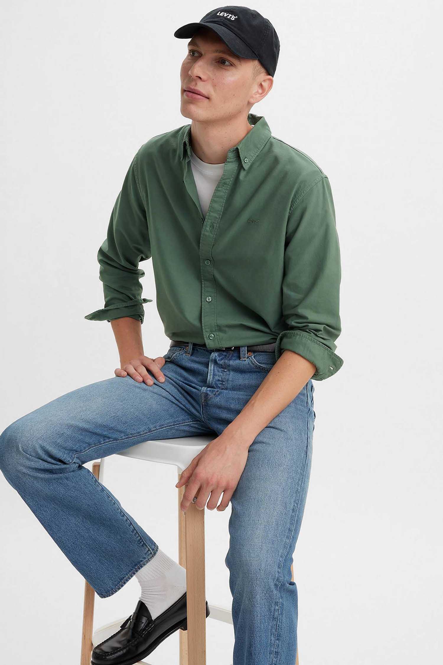 Чоловіча зелена сорочка Levi’s® A7210;0002 — Ultrashop