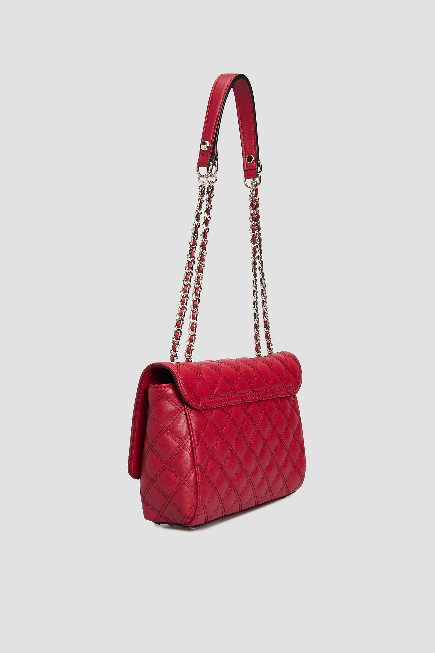 Женская красная сумка через плечо Guess HWEV76.79210;RED — Ultrashop