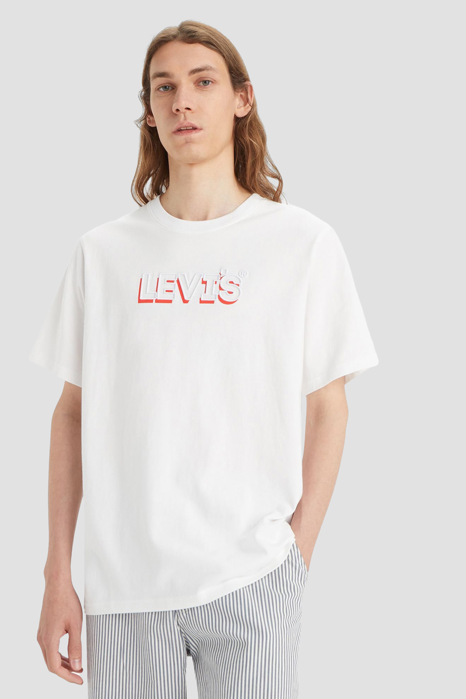 Чоловіча біла футболка Levi’s® 16143;1245 — Ultrashop