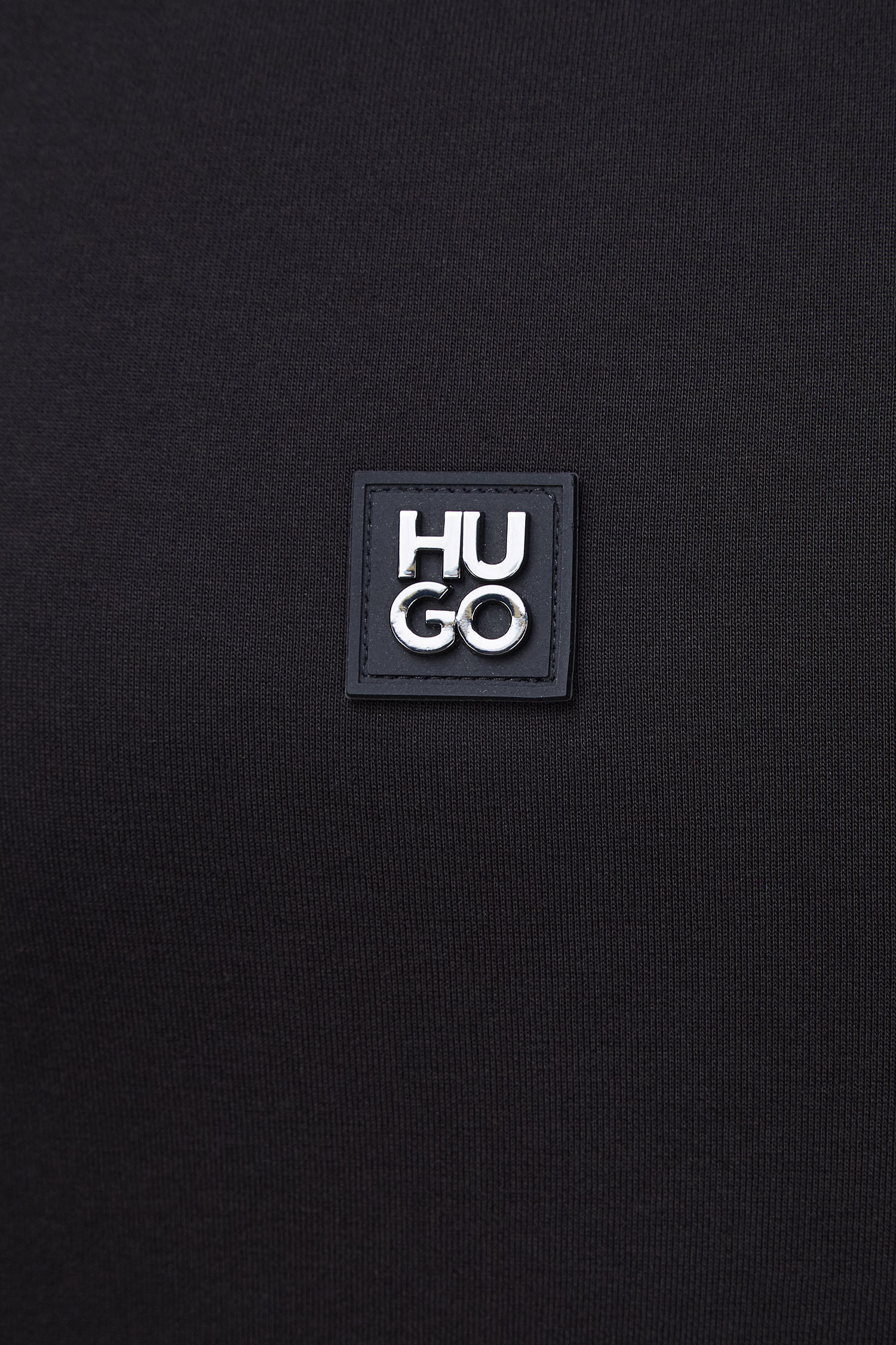 Чоловічий чорний бомбер HUGO 50511708;001 — Ultrashop