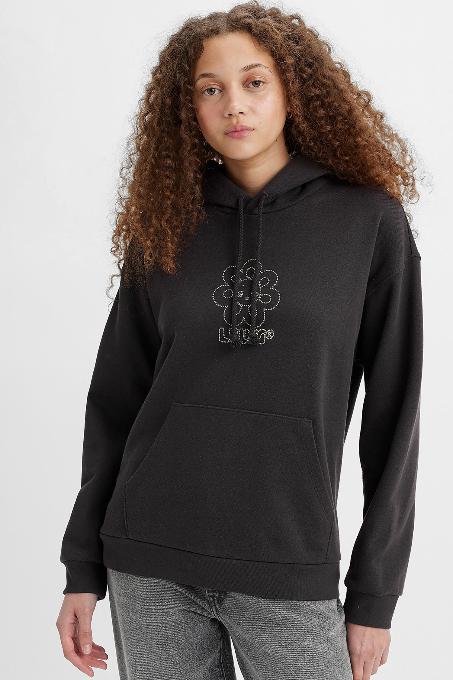 Женское темно-серое худи Levi’s® A6069;0000 — Ultrashop