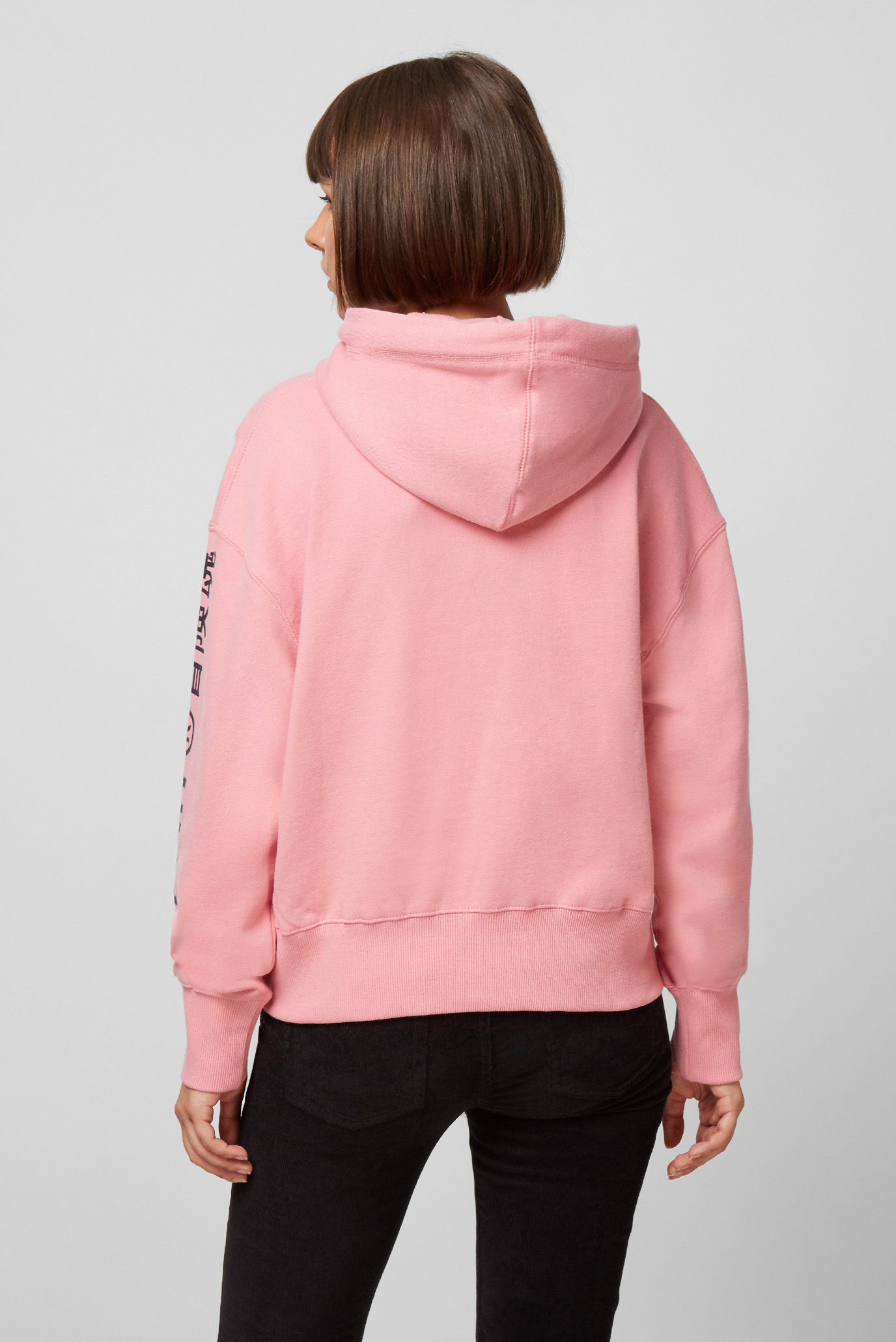 Женское розовое худи SuperDry W2011203A;3KJ — Ultrashop