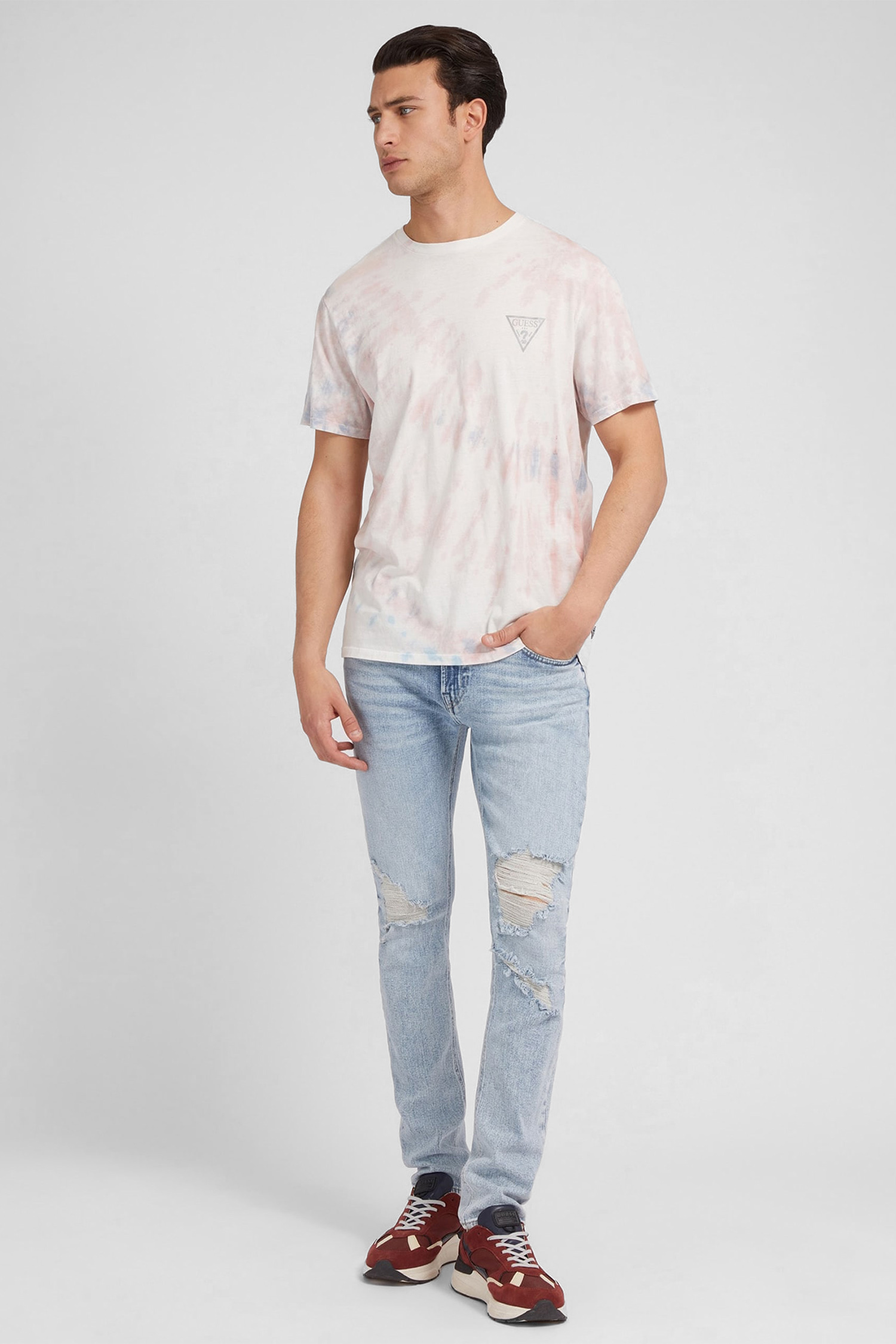 Мужская футболка Guess M2YI08.K9RM1;F0E1 — Ultrashop