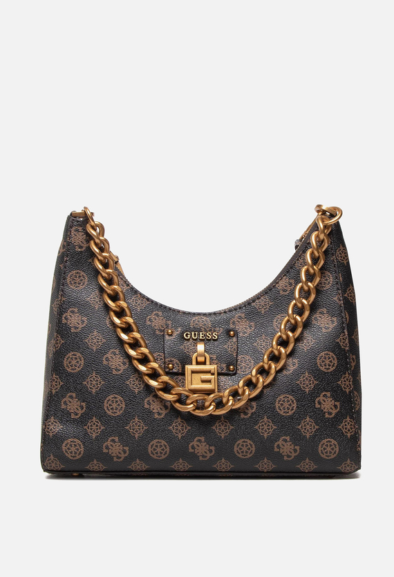 Женская темно-коричневая сумка Guess HWPB85.04020;MLO — Ultrashop