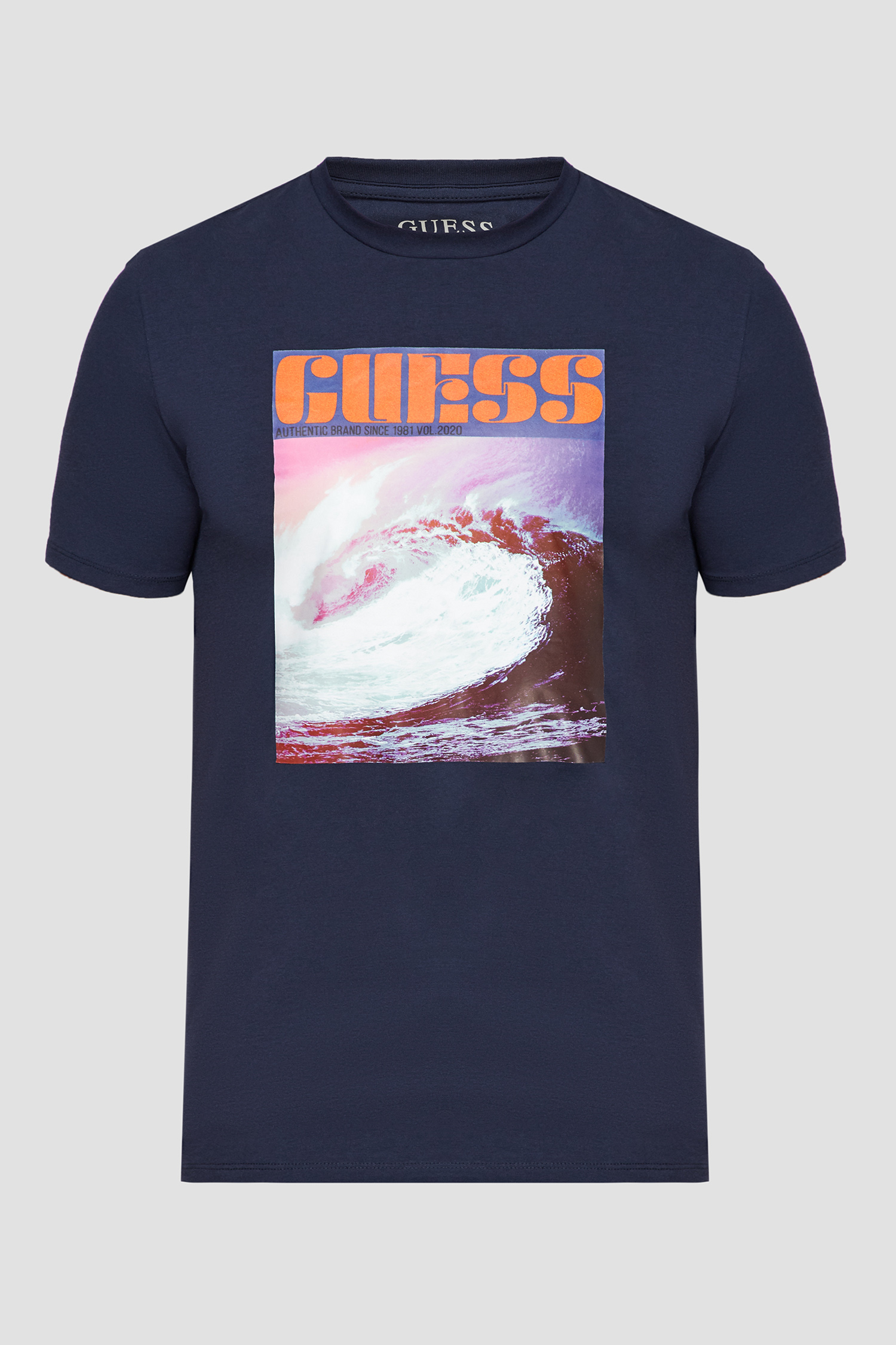 Синяя футболка для парней Guess M1GI94.J1311;G77G — Ultrashop