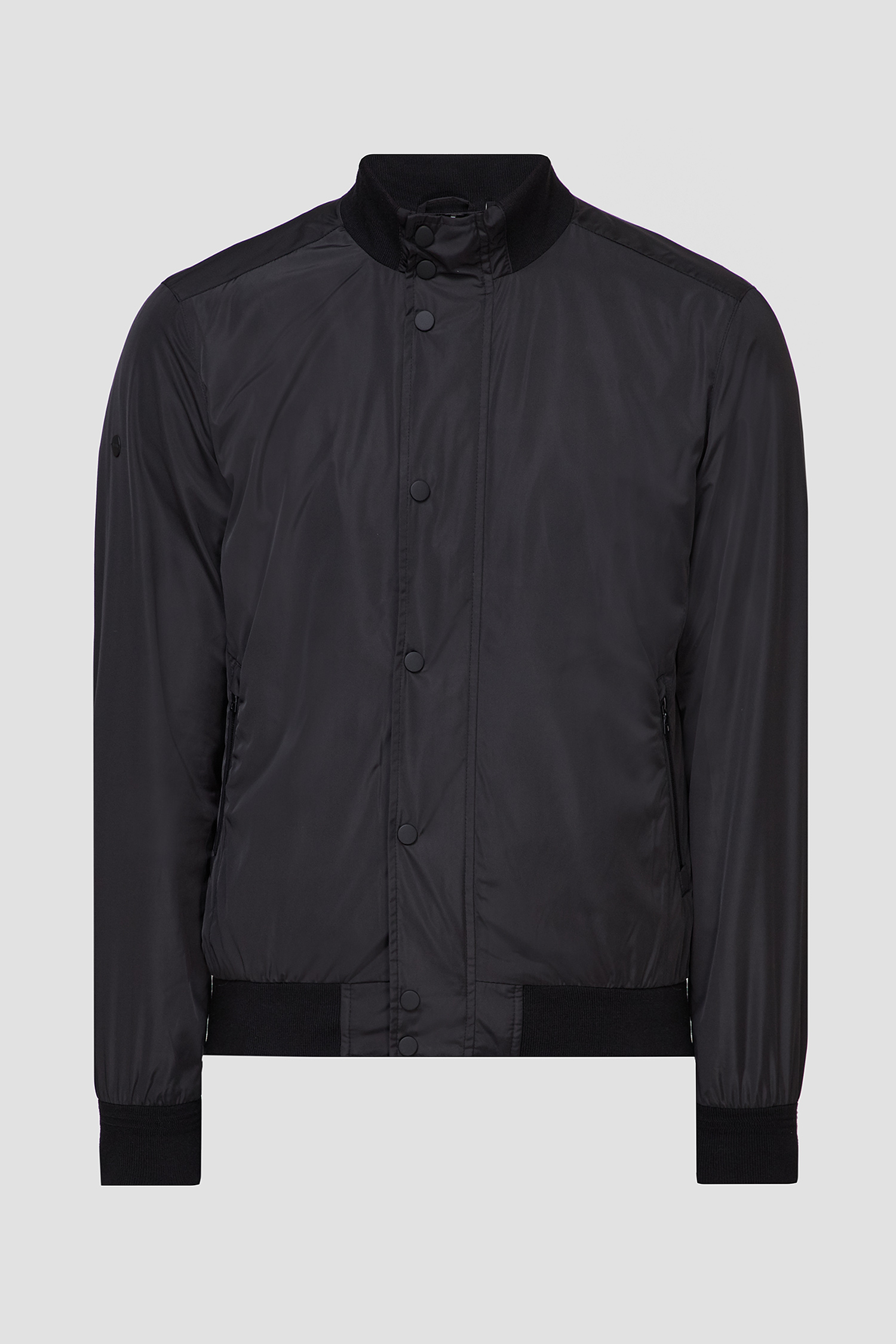Мужской черный бомбер SuperDry M5010768A;02A — Ultrashop