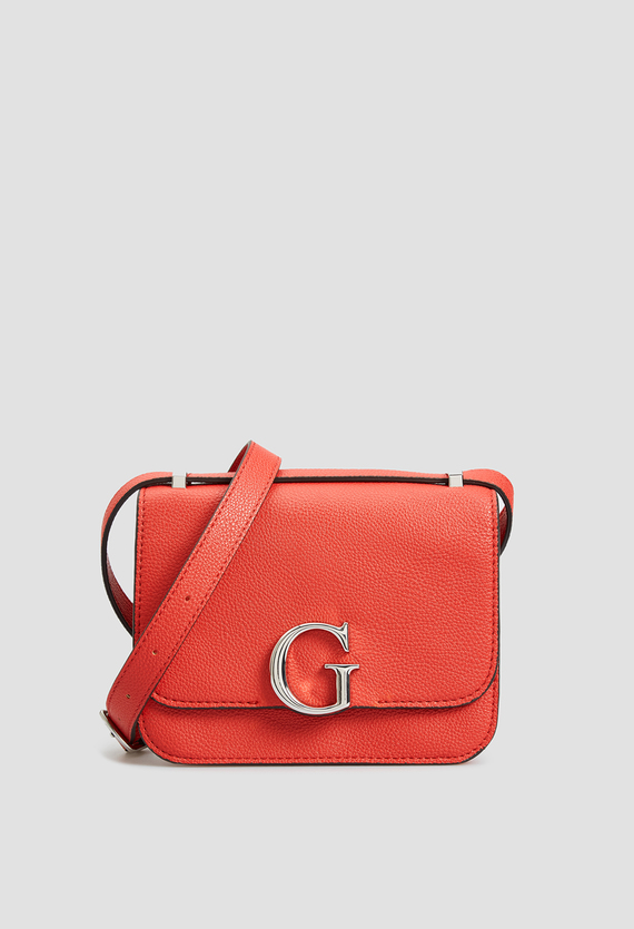 Красная сумка через плечо для девушек Guess HWVY79.91780;RED — Ultrashop
