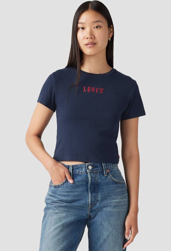 Женская темно-синяя футболка Levi’s® A8798;0045 — Ultrashop