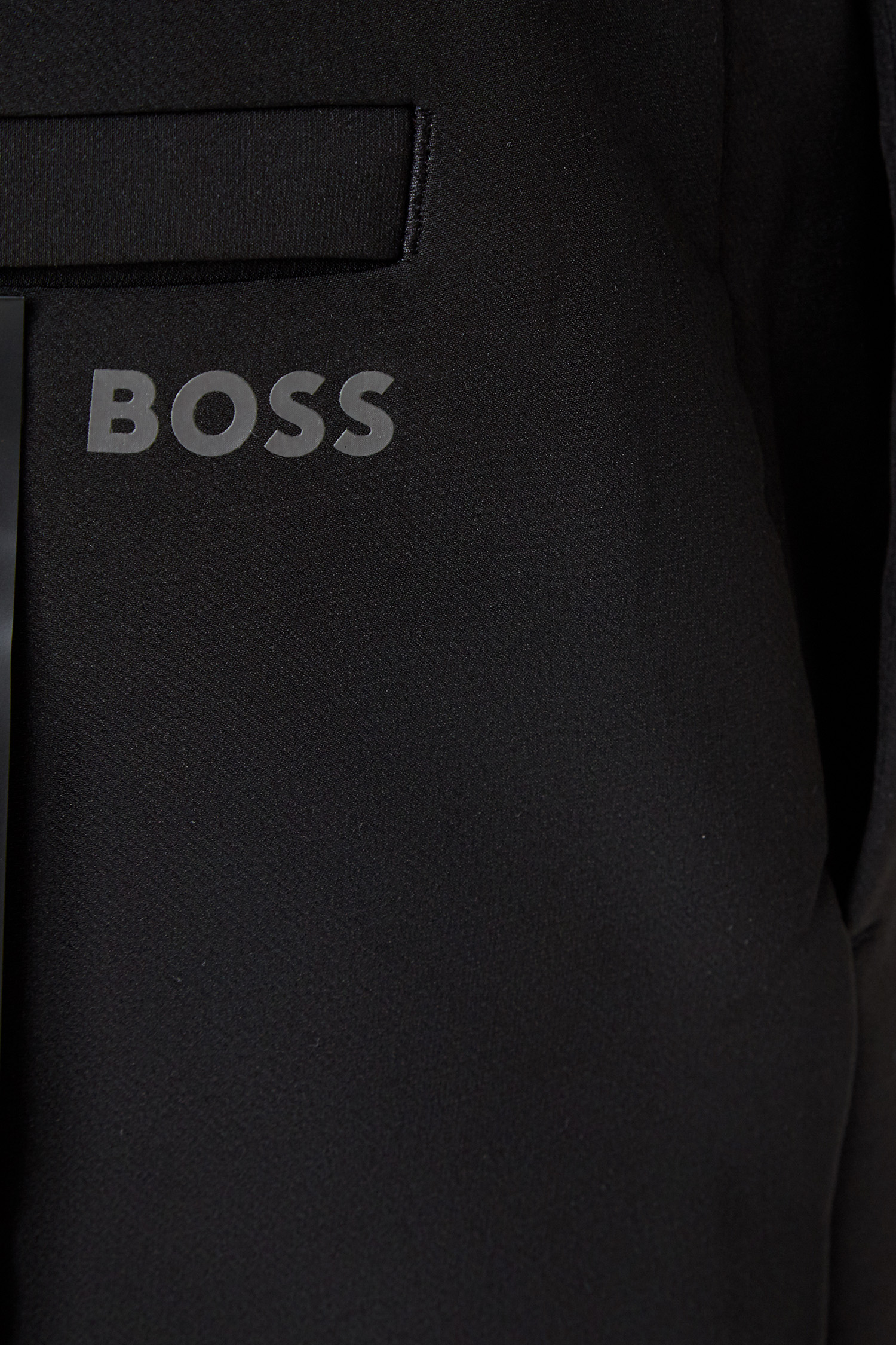 Мужские черные шорты BOSS 50504392;001 — Ultrashop