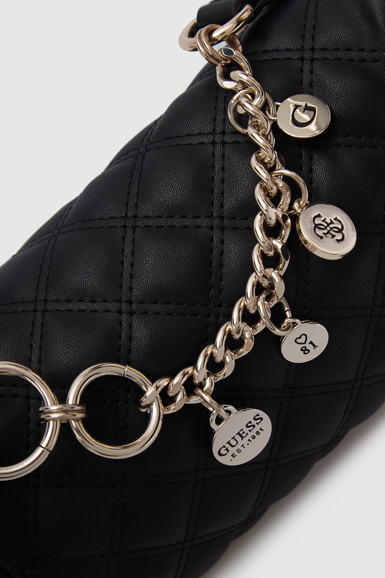 Женская черная поясная сумка Guess HWVG76.79800;BLA — Ultrashop