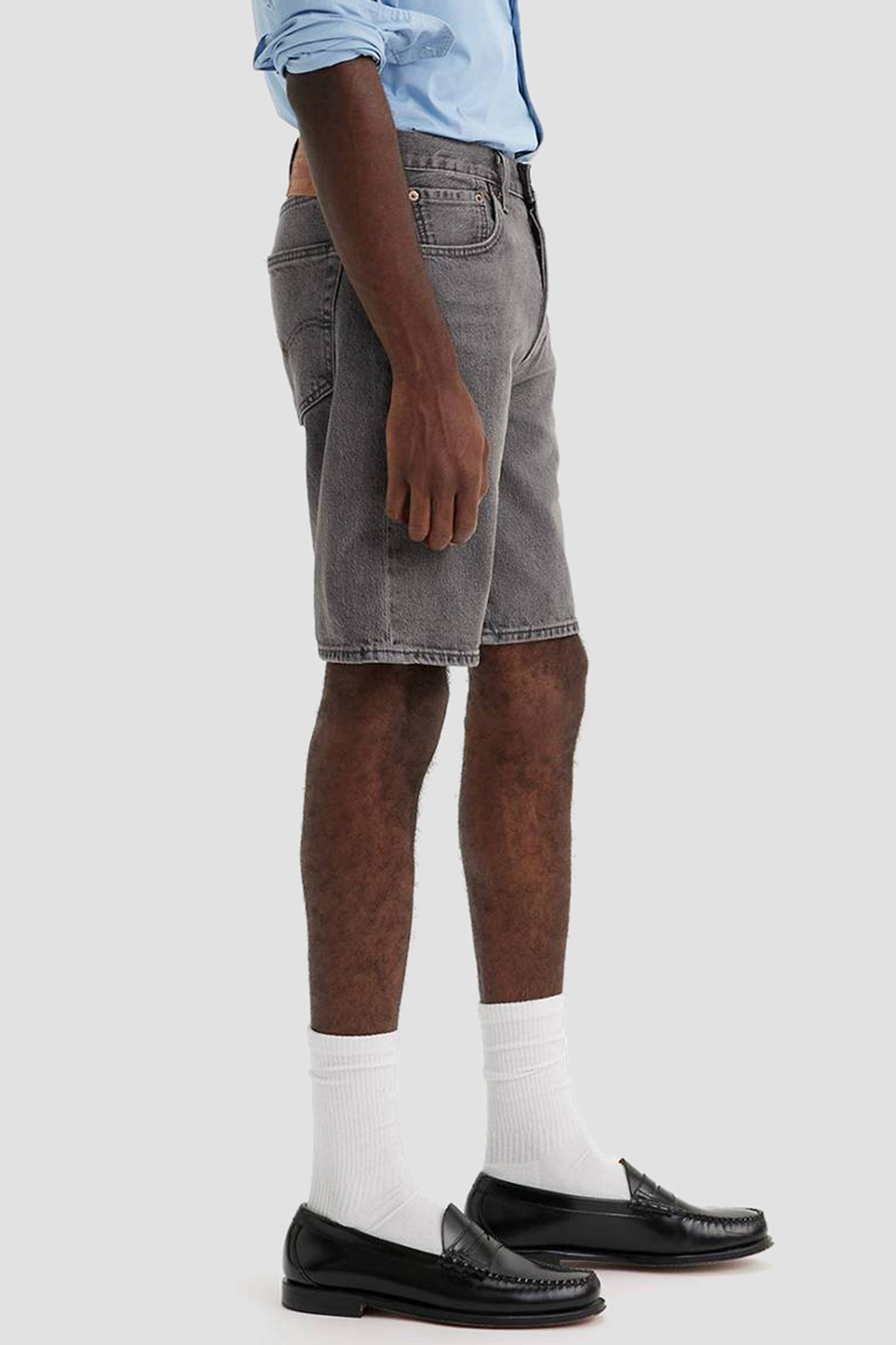 Мужские серые джинсовые шорты 501® Original Levi’s® 36512;0225 — Ultrashop