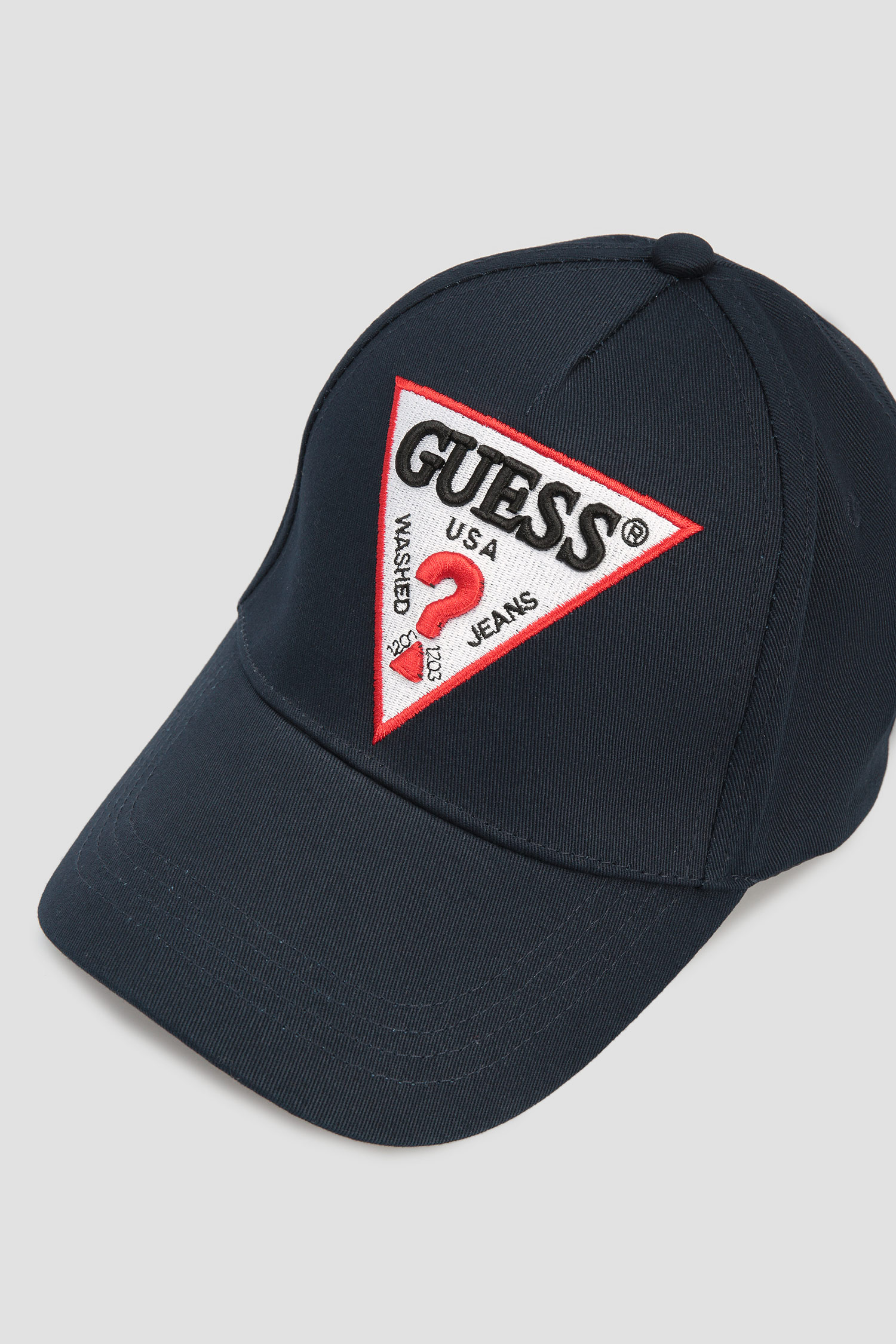 Мужская темно-синяя кепка Guess M1RZ57.WBN60;G77G — Ultrashop