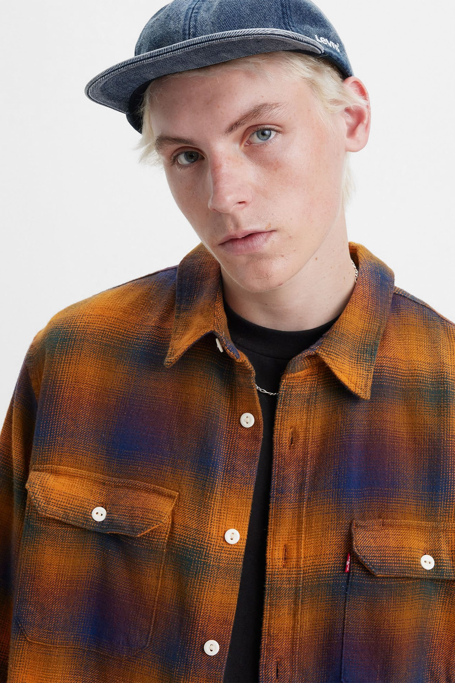 Мужская рубашка в клетку Levi’s® 19573;0215 — Ultrashop