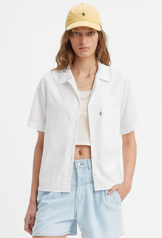 Женская белая рубашка Levi’s® A7175;0000 — Ultrashop