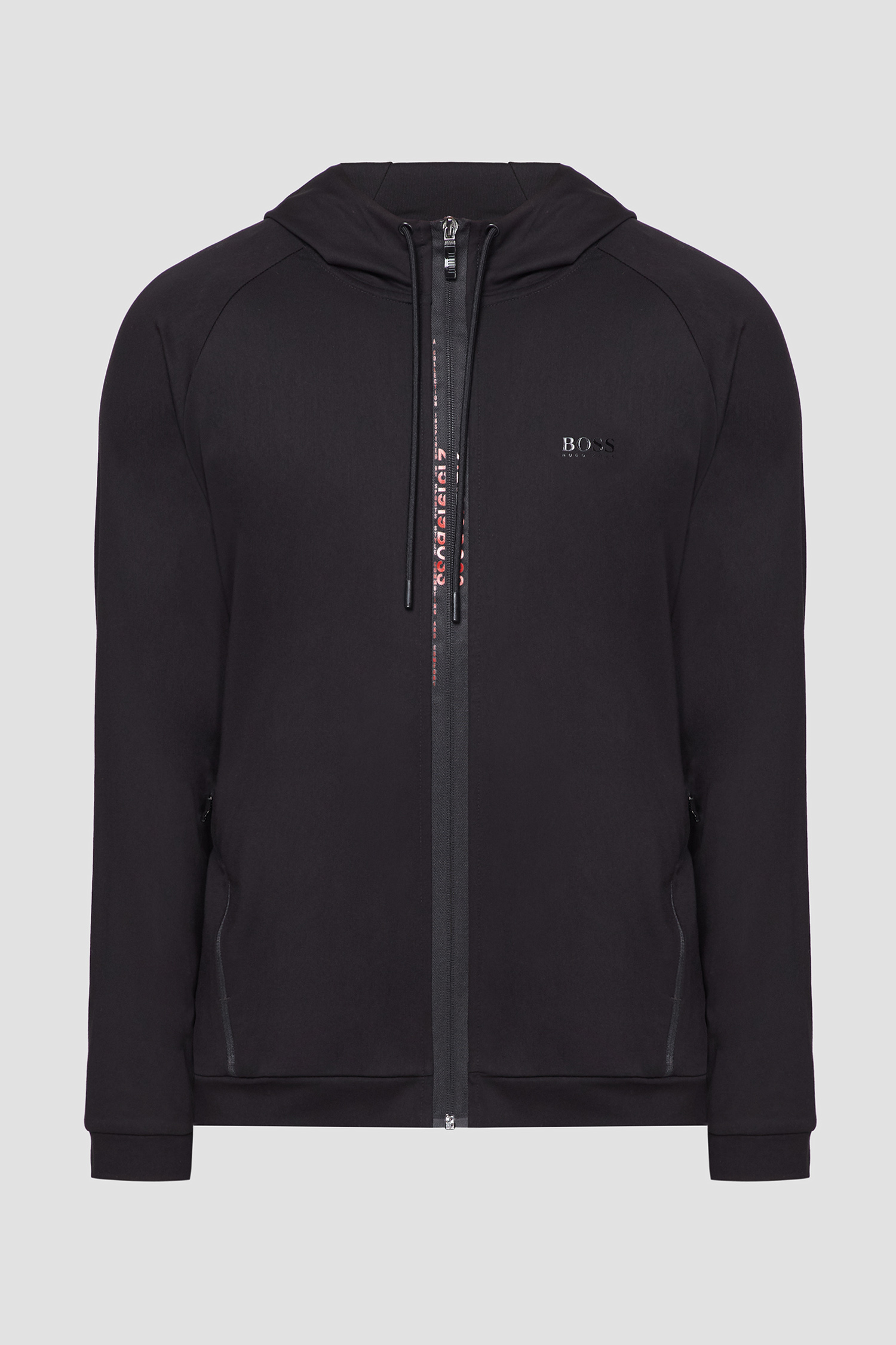 Чоловіче чорне худі BOSS 50447380;001 — Ultrashop
