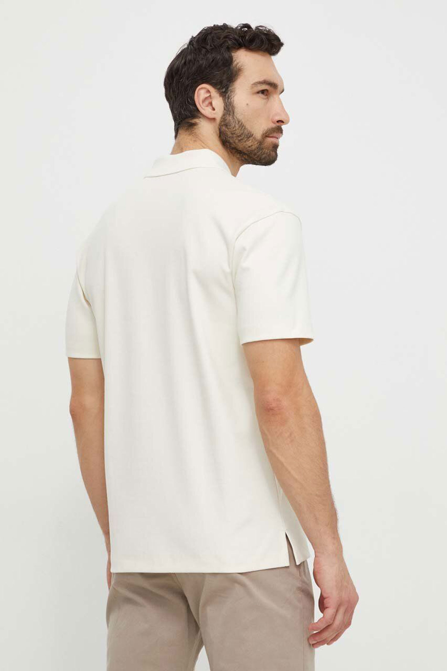 Чоловіче біле поло HUGO 50515269;121 — Ultrashop