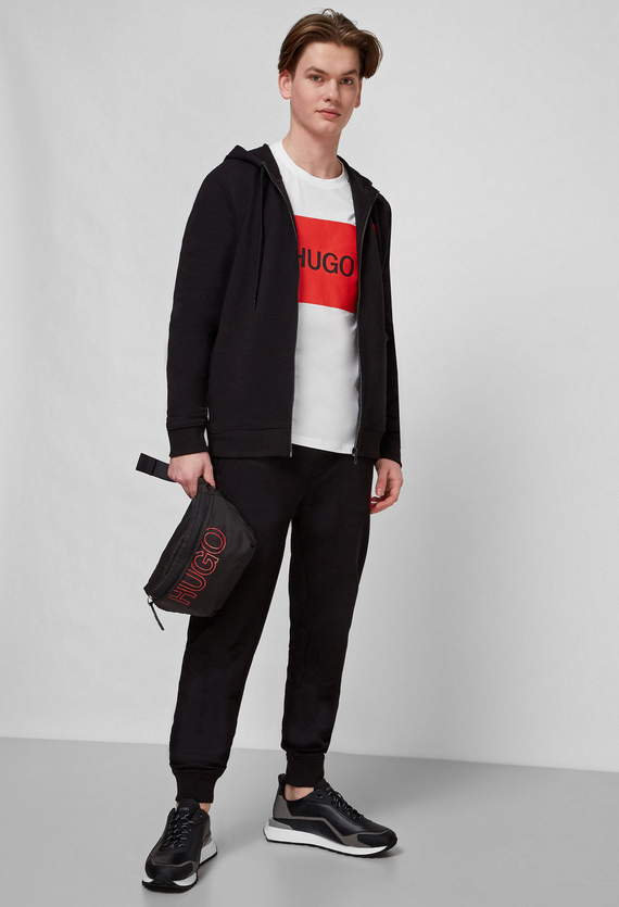 Черные спортивные брюки для парней HUGO 50447963;001 — Ultrashop