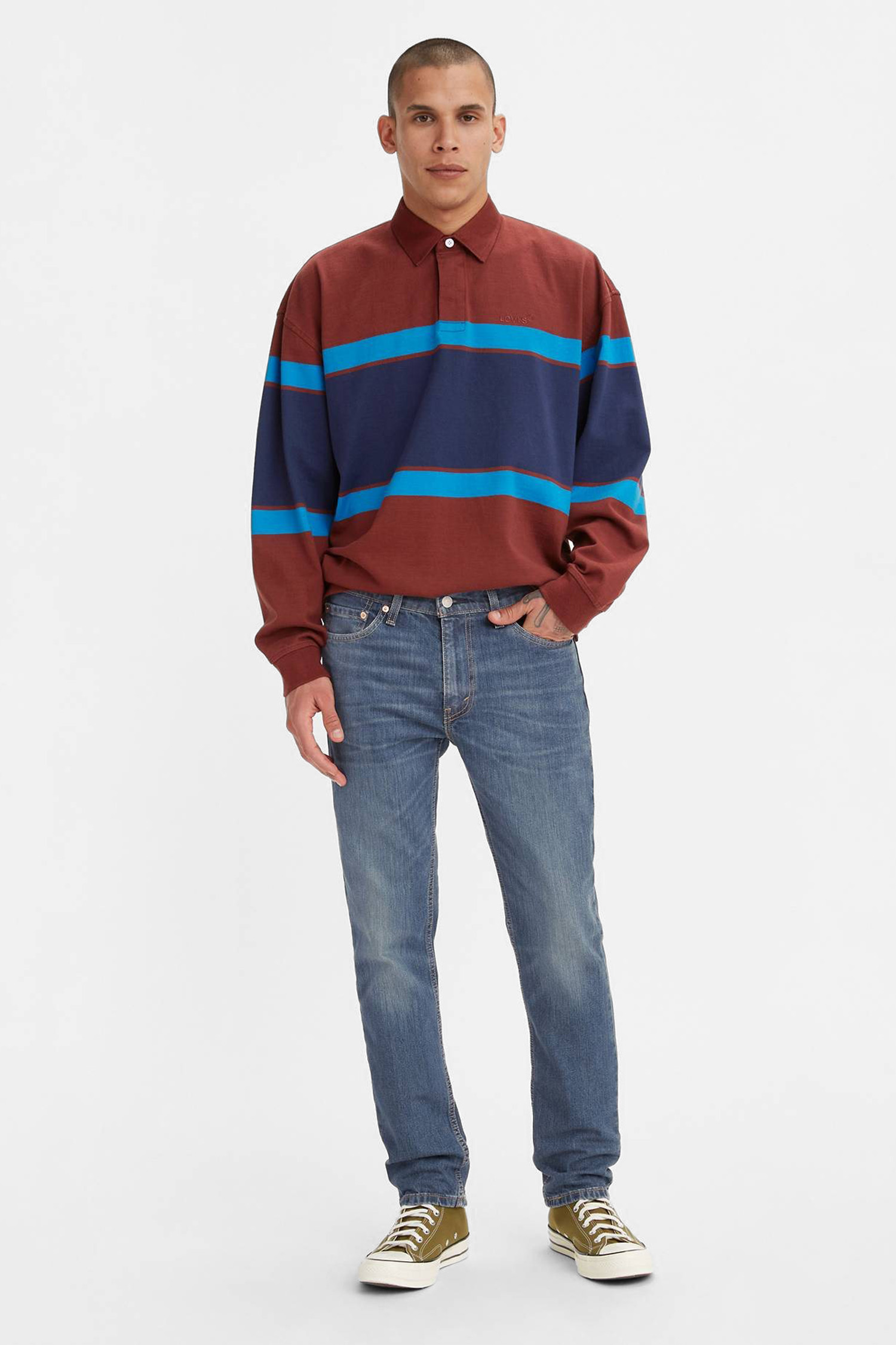 Мужские синие джинсы 511™ Slim Levi’s® 04511;5547 — Ultrashop