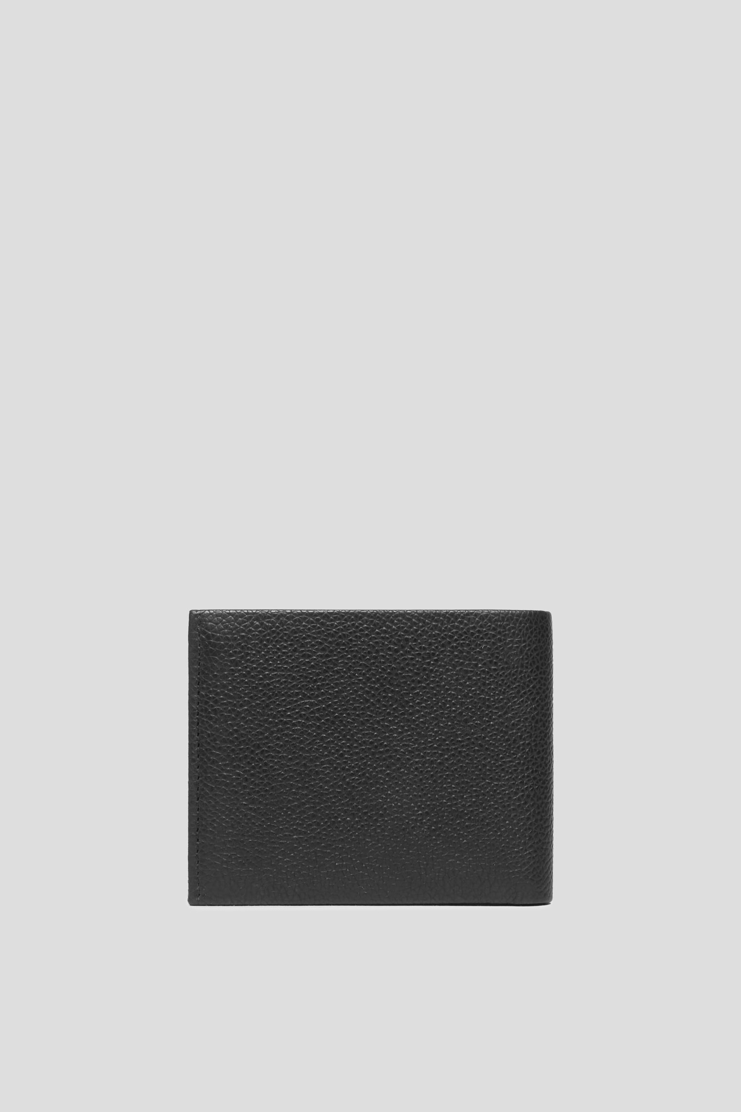 Мужской черный кожаный кошелек BOSS 50499248;001 — Ultrashop