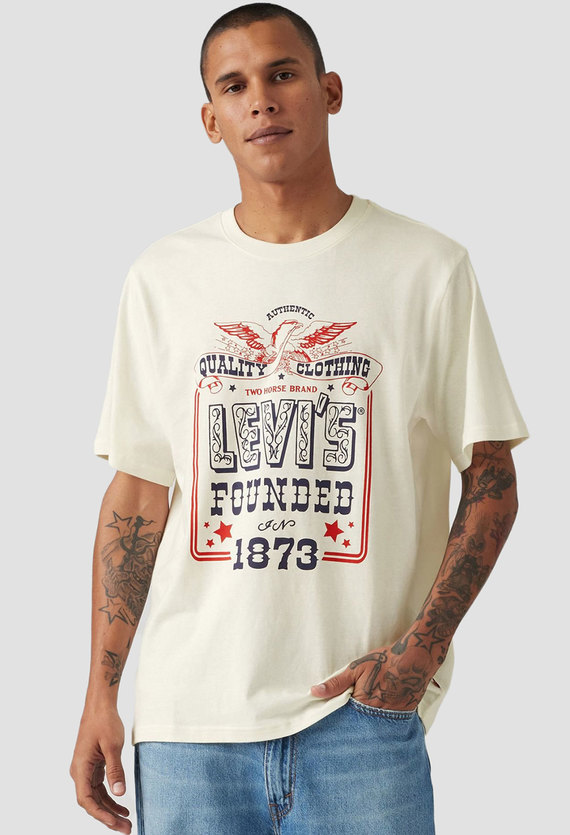 Чоловіча біла футболка Levi’s® 16143;1924 — Ultrashop