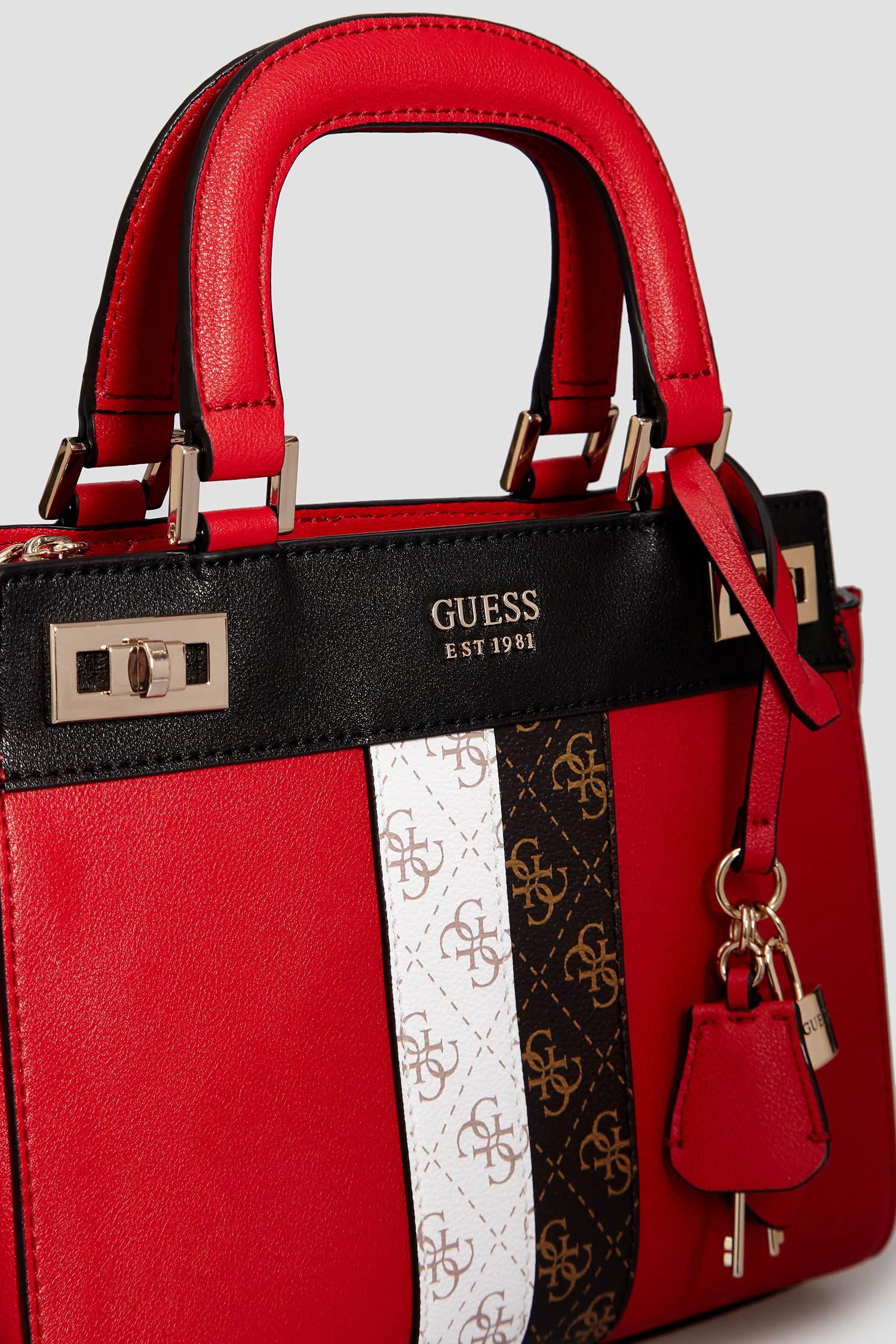 Женская красная сумка через плечо Guess HWVS78.70060;RML — Ultrashop