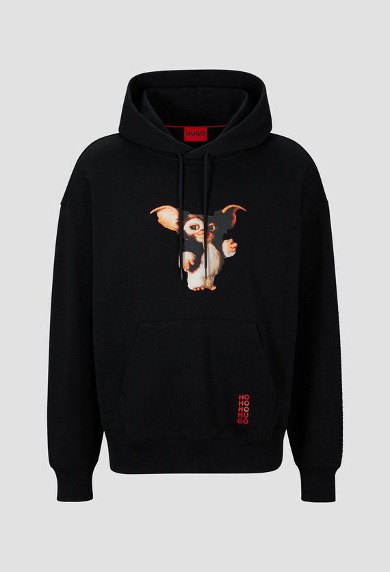 Черное худи HUGO x Gremlins HUGO 50502875;001 — Ultrashop