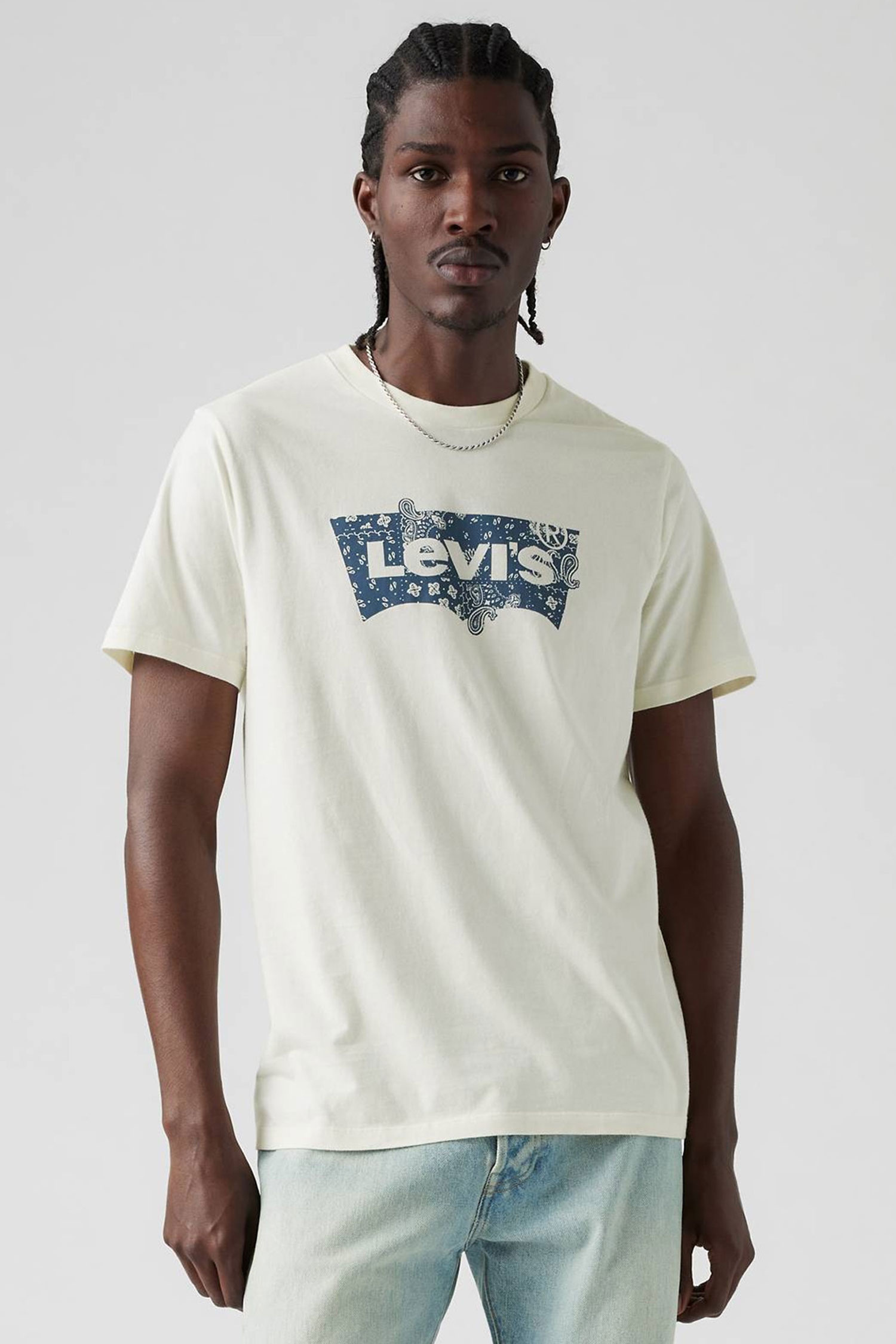 Чоловіча біла футболка Levi’s® 22491;1654 — Ultrashop