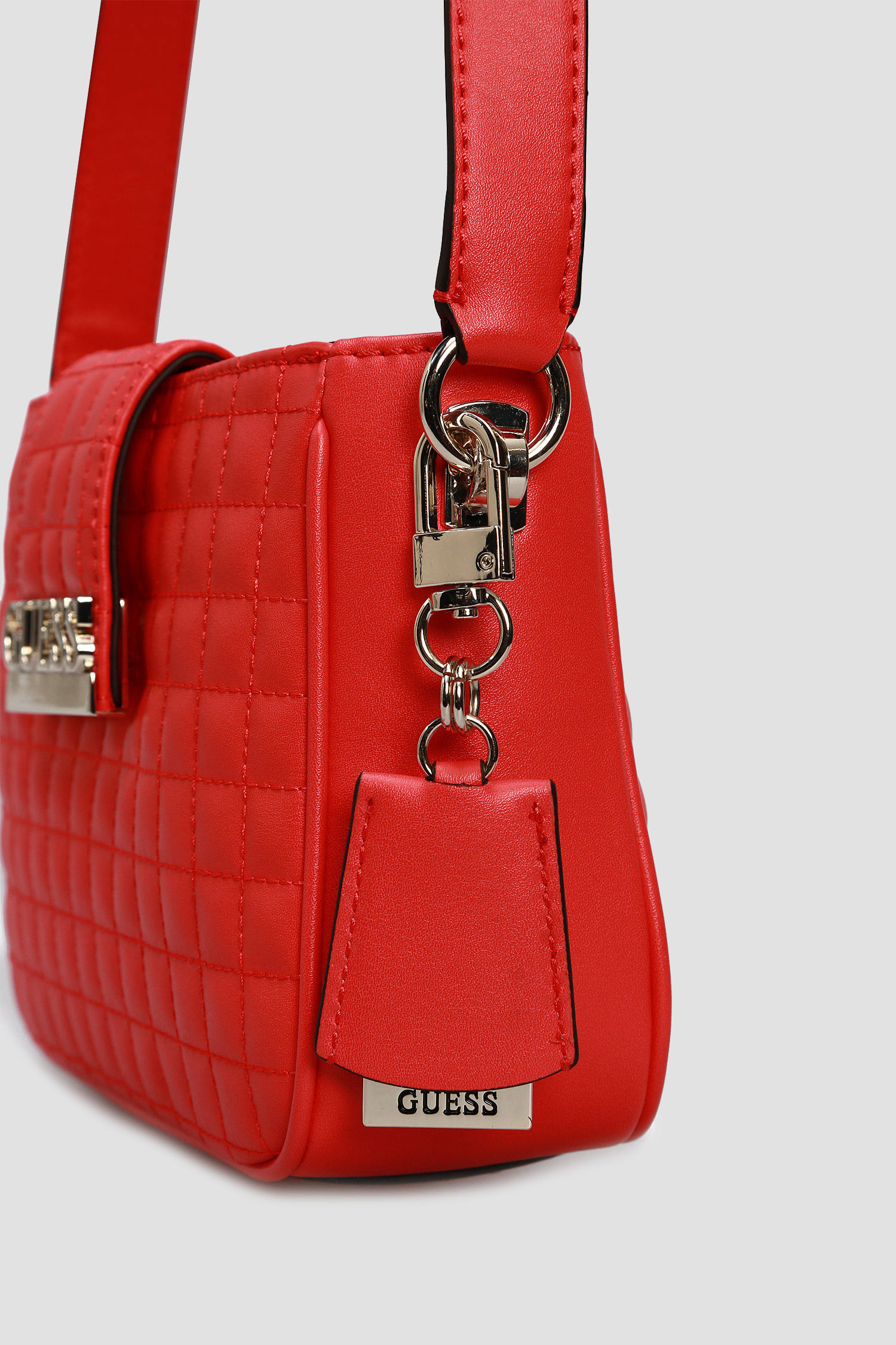 Женская красная сумка через плечо Guess HWVG77.40140;RED — Ultrashop